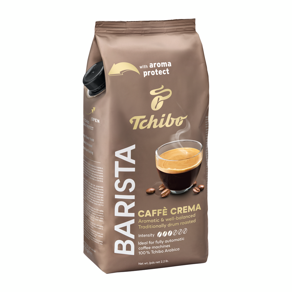 Cafea boabe Tchibo Barista Caffé Crema 1kg - Tchibo
