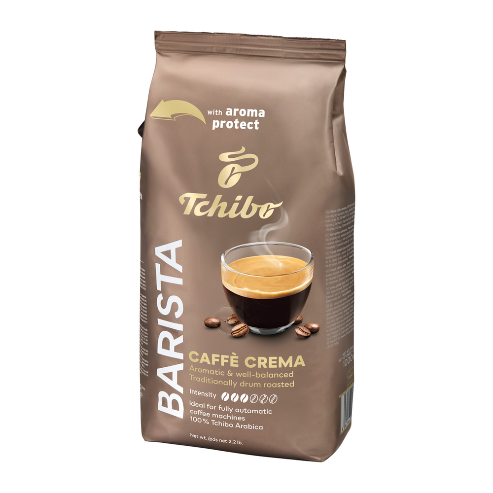 Cafea boabe Tchibo Barista Caffé Crema 1kg - Tchibo